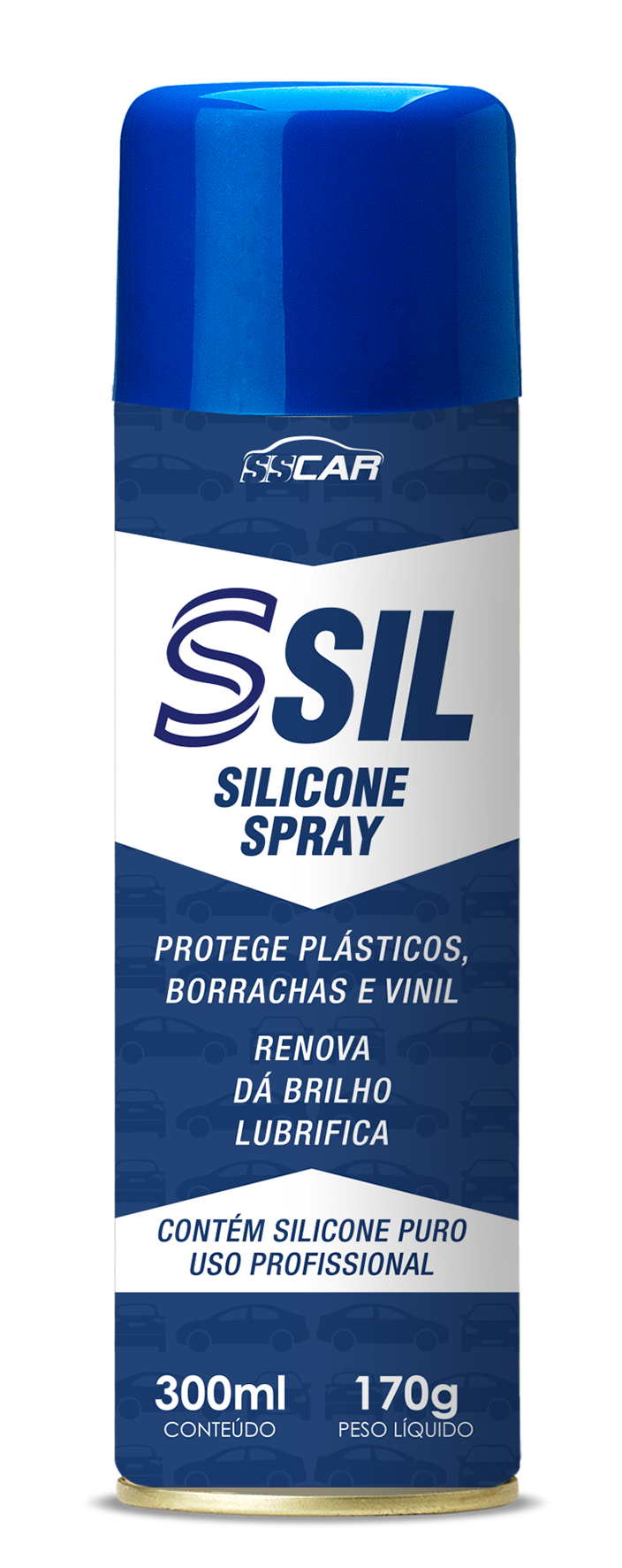 SSCAR SIL SILICONE SPRAY - Suporte e Soluções Distribuidora