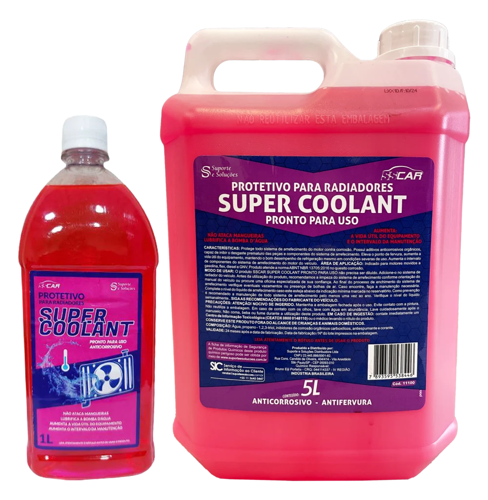 SSCAR SUPER COOLANT PROTETIVO - Suporte e Soluções Distribuidora